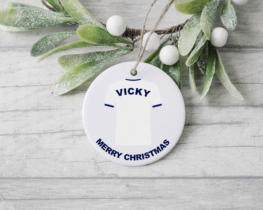 Tottenham Hotspurs Christmas Bauble Tree Decoration Ornament | Custom L ...