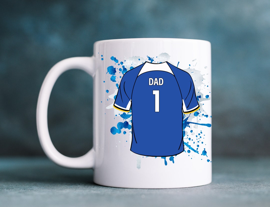 Chelsea 2023/24 Football Shirt Mug | Custom L Gift Dad Boyfriend ...