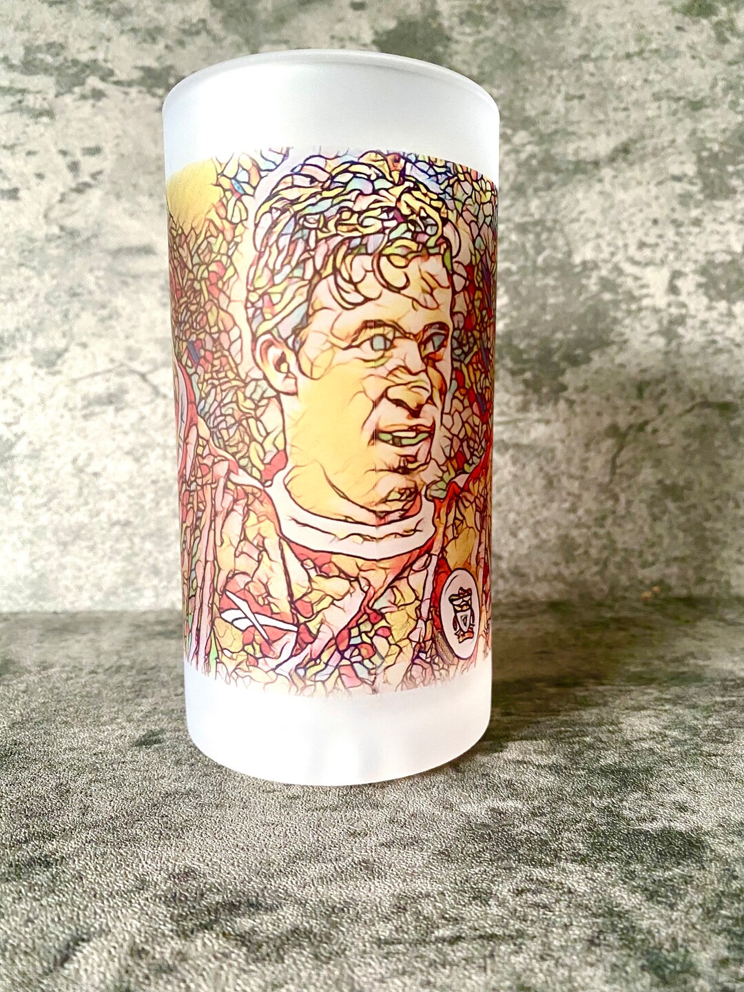 Robbie Fowler Beer Stein Frosted Glass Birthday Gift Christmas Beer ...