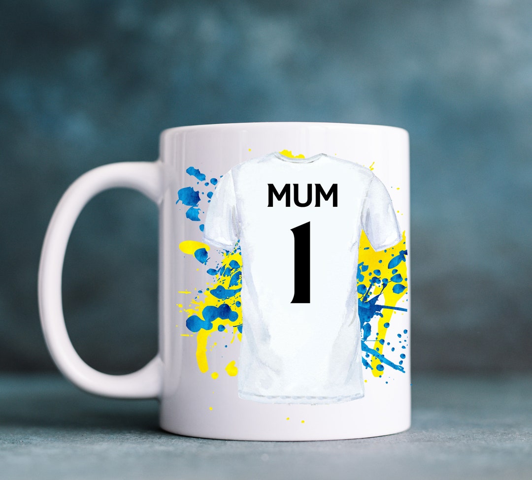 Leeds Football Shirt Mug Custom L Gift Dad Boyfriend - Etsy