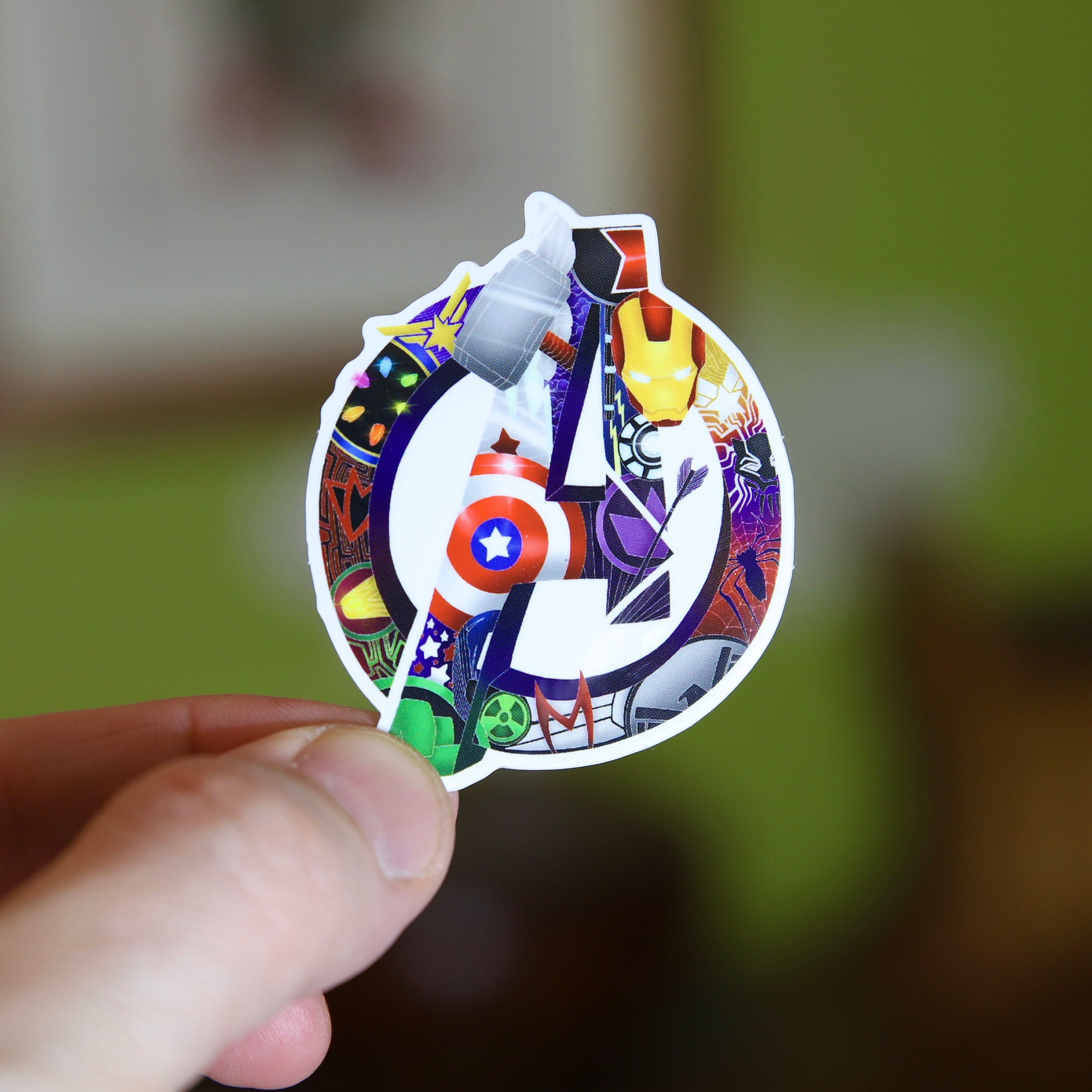 Marvel Avengers Laptop Stickers by Avery Multer - Etsy