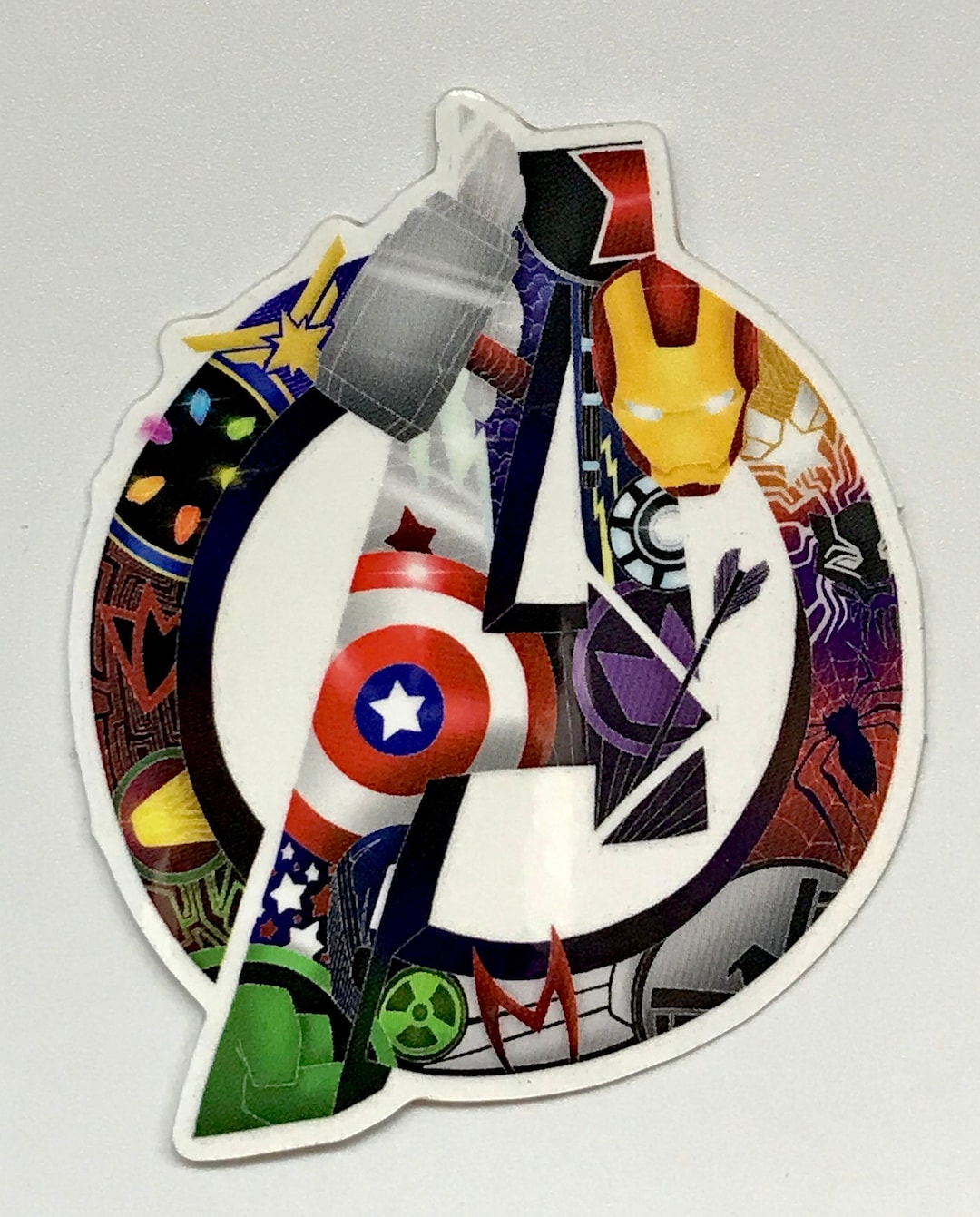 Marvel Avengers Laptop Stickers by Avery Multer - Etsy