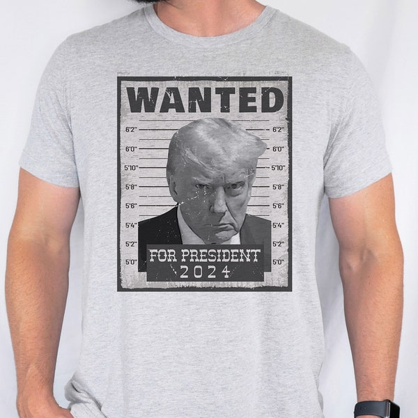 Trump Wanted T Shirt - Etsy