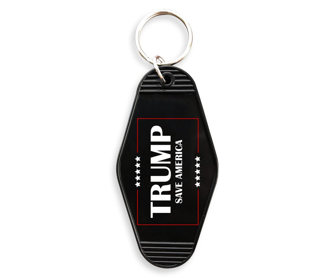 Trump Save America 2024 Motel Keychain Trump 2024 Keychain - Etsy