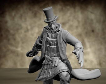 Jack the Ripper Miniature - Etsy