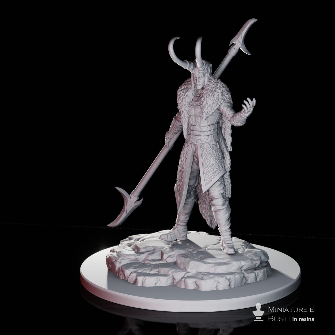 Loki, Resin Miniature to Assemble and Color, Role-playing Games, Dnd ...