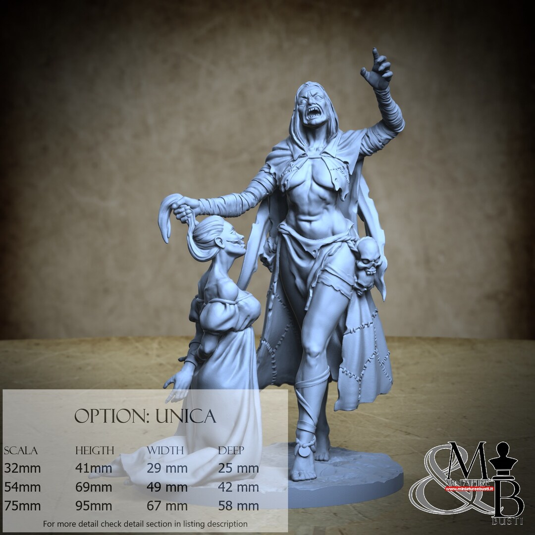 Shtriga, Miniature to Assemble and Color, in Resin - Etsy