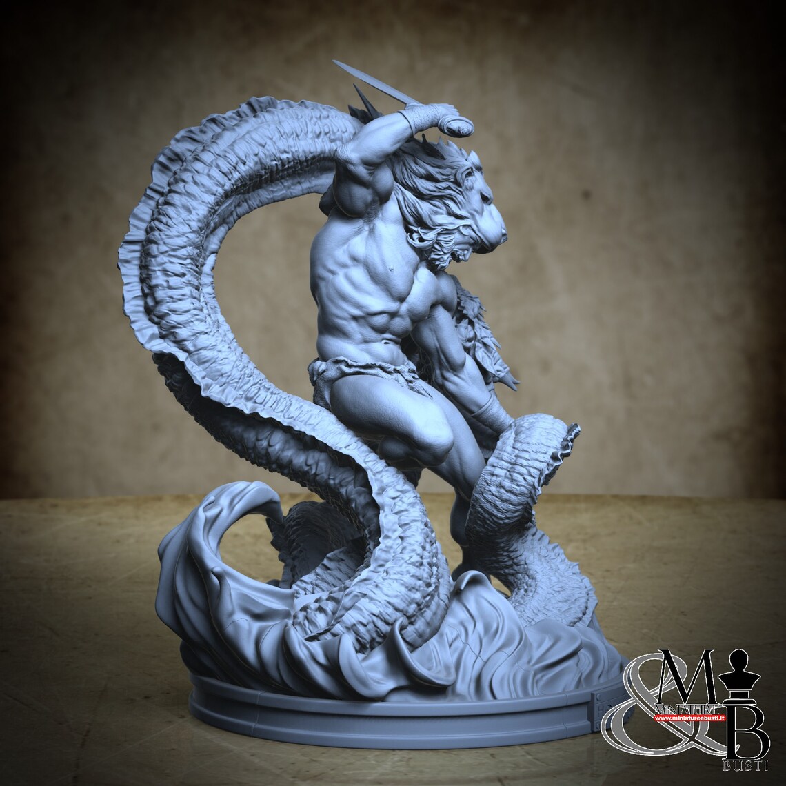 Hercules Miniature to Assemble and Color in Resin - Etsy