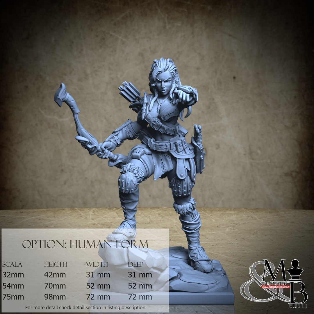 Wolfpack Nadia, Miniature to Assemble and Color, in Resin - Etsy