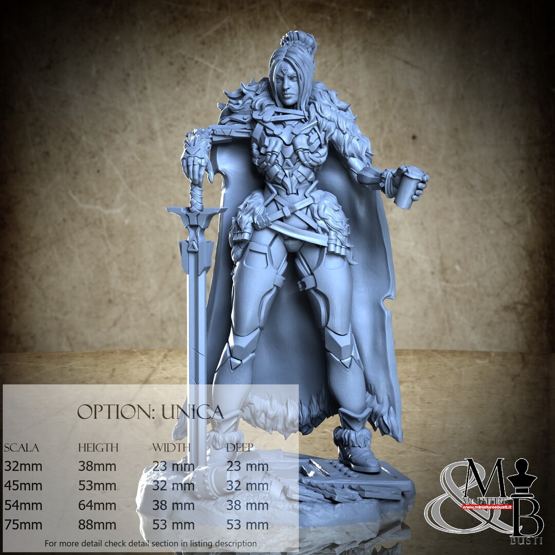 Braeylee - Techknight, Star Vault, by Archvillain Games, Miniature to Assemble and Paint, Resin ...
