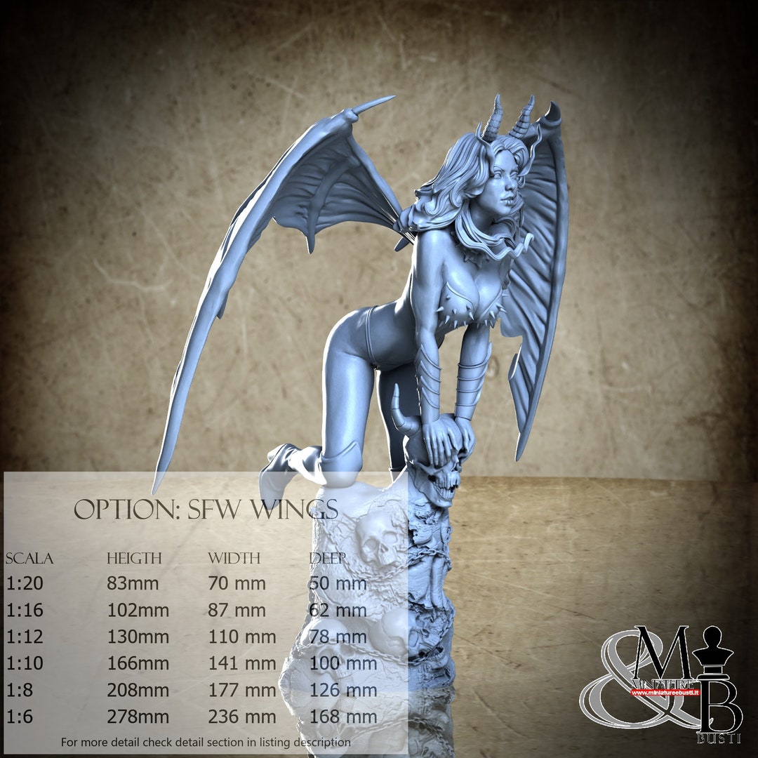 Hellwitch, Giugno 2023, Ca_3d_art, Miniatura Da Assemblare E Colorare ...