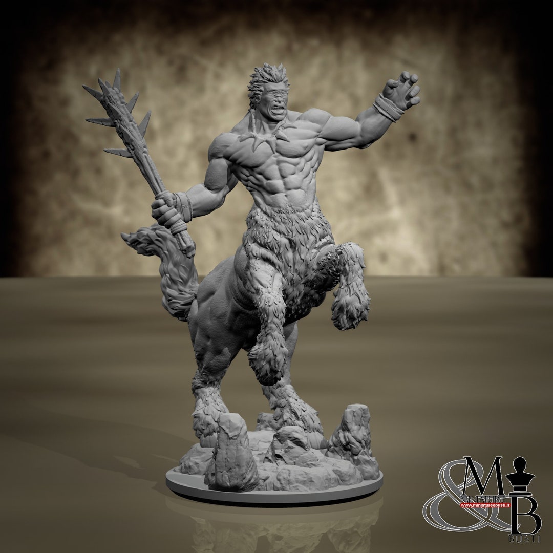 One-eye Centaur Arabian Night Resin Miniature to Assemble - Etsy