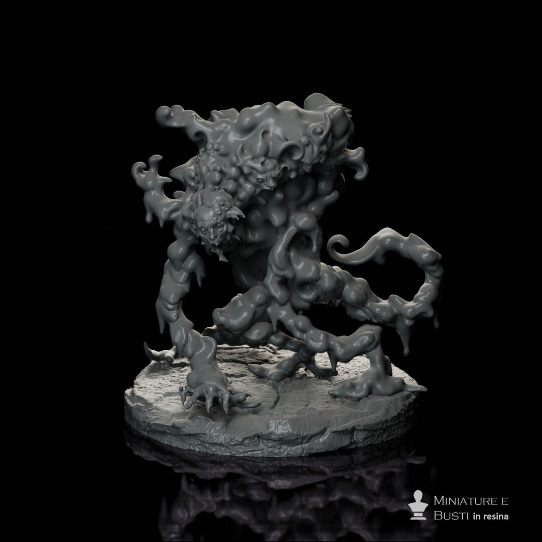Corporeal Reflection Miniature Resin to Mount and Color, Role-playing ...