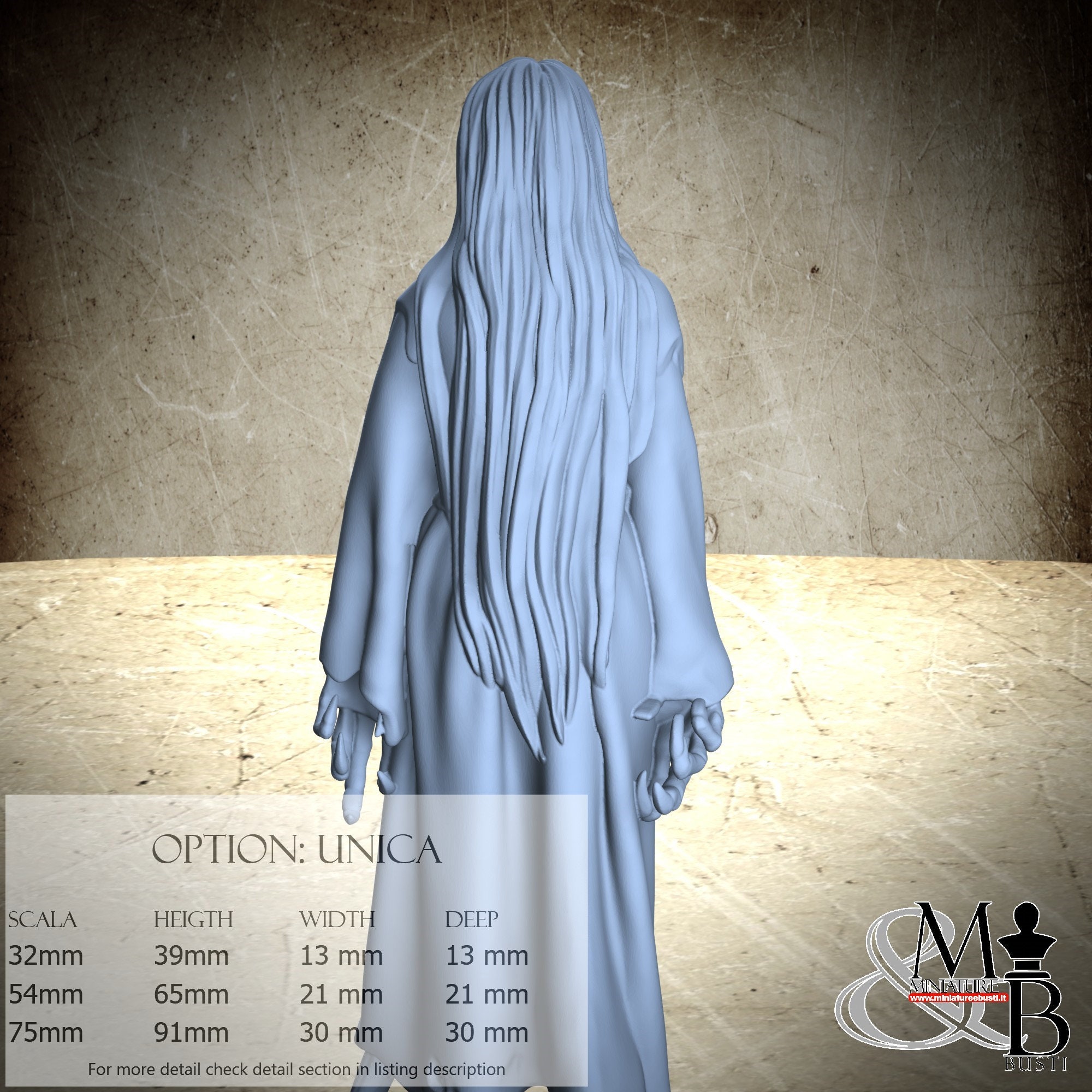 Sadako the Reflection of the Curse Miniature to Assemble and - Etsy