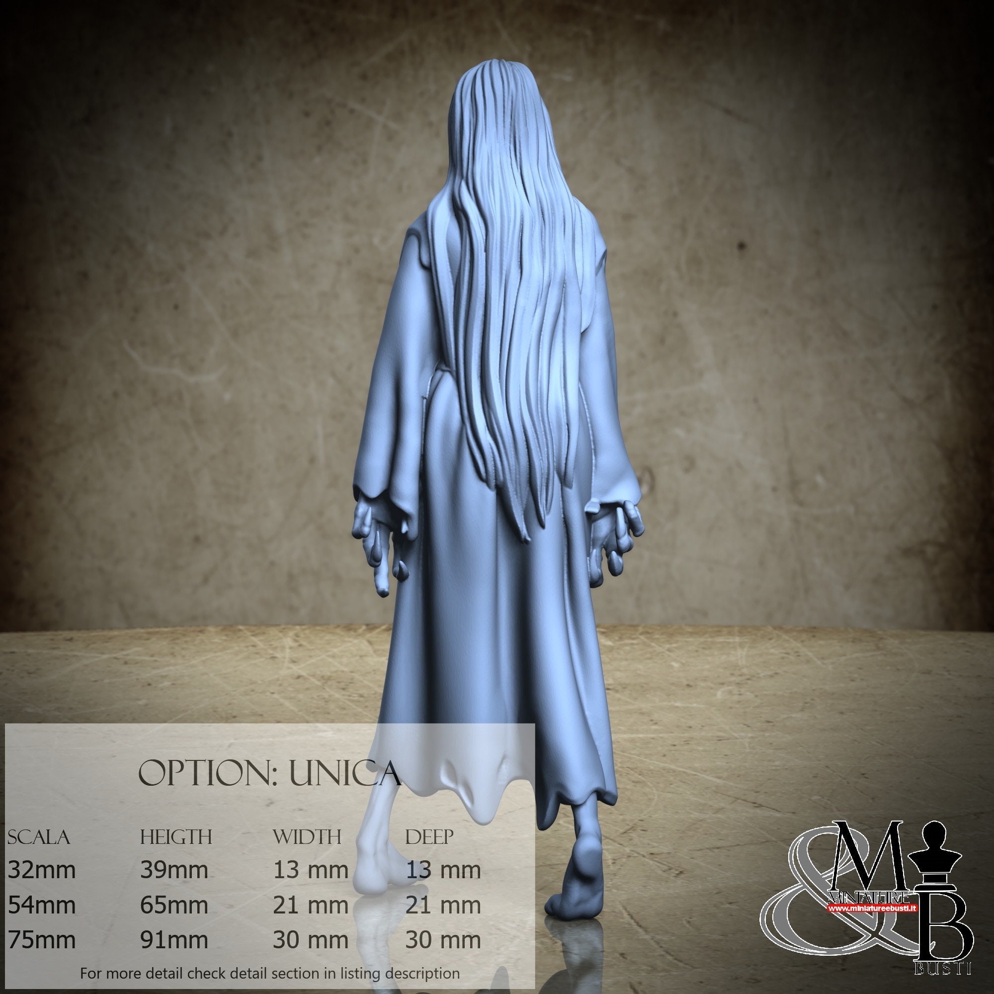 Sadako the Reflection of the Curse Miniature to Assemble and - Etsy