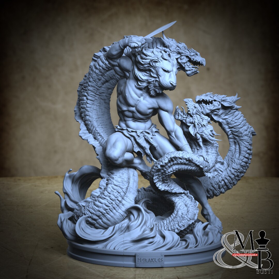 Hercules, Miniature to Assemble and Color, in Resin - Etsy