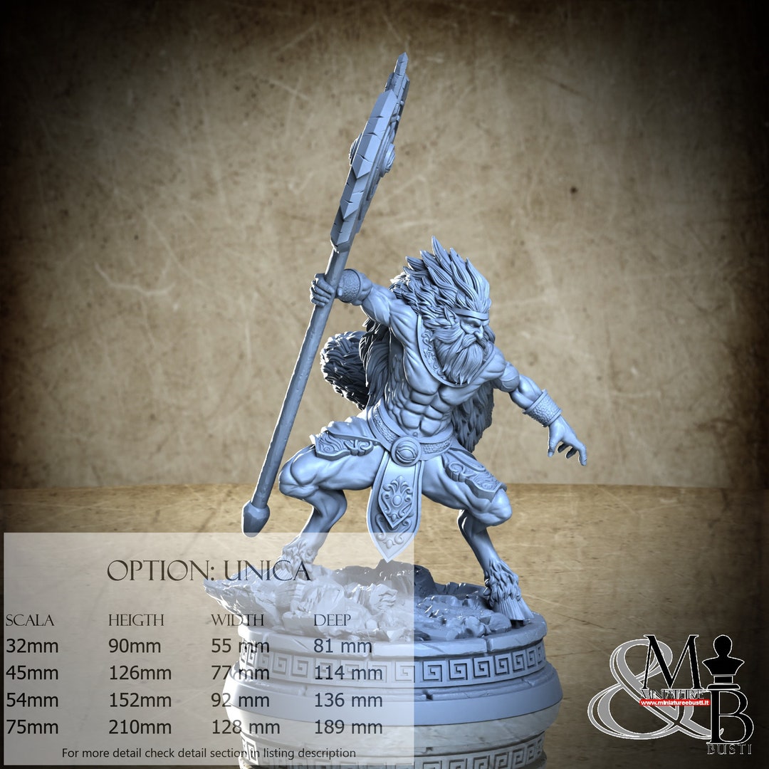 Enkidu, Epic of Gilgamesh, by Clay Cyanide Miniatures, Miniature to ...