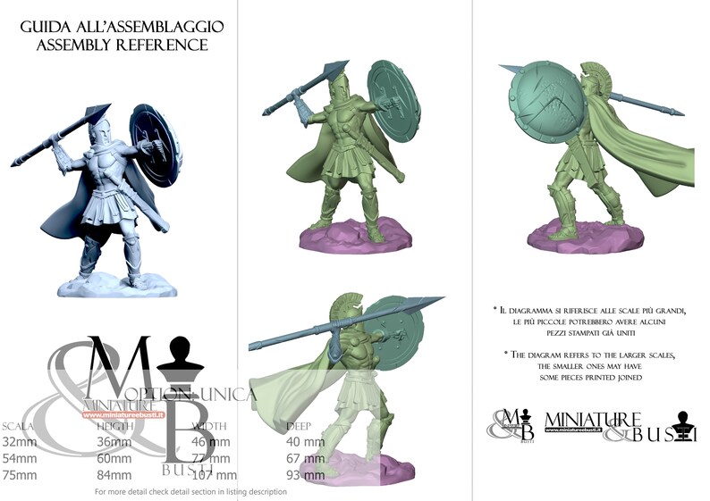 Spartan Soldier 3, Greek Myth Monster and Legends, by Clay Cyanide ...