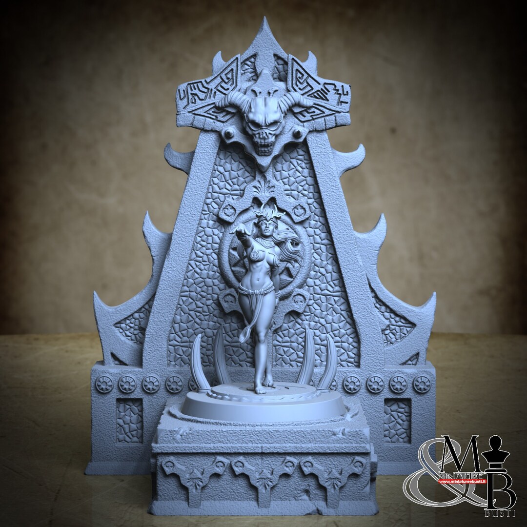 Akivasha, Miniature to Assemble and Color, in Resin - Etsy