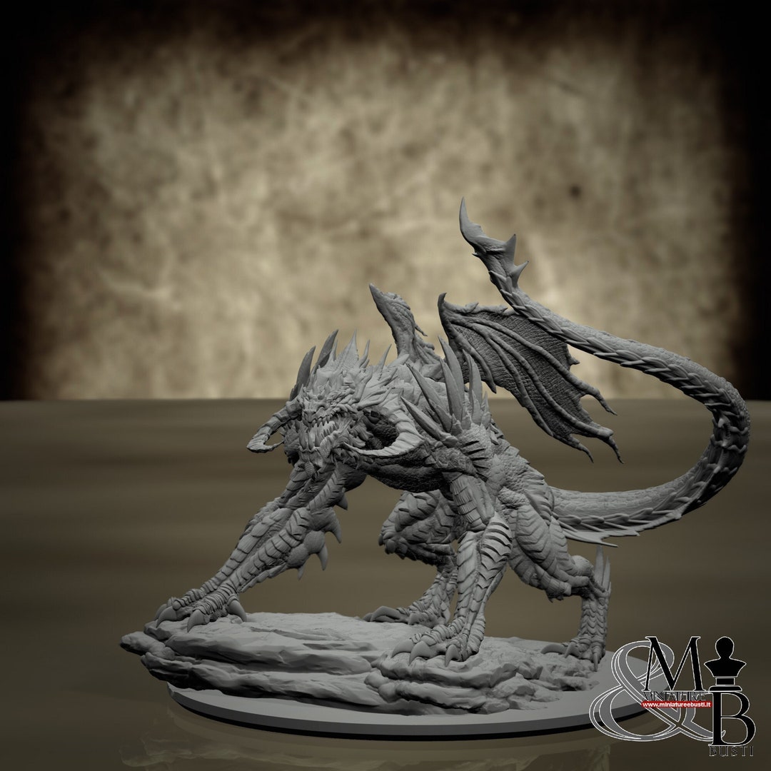 Behemoth, Resin Miniature to Mount and Color, Role-playing Games, Dnd ...