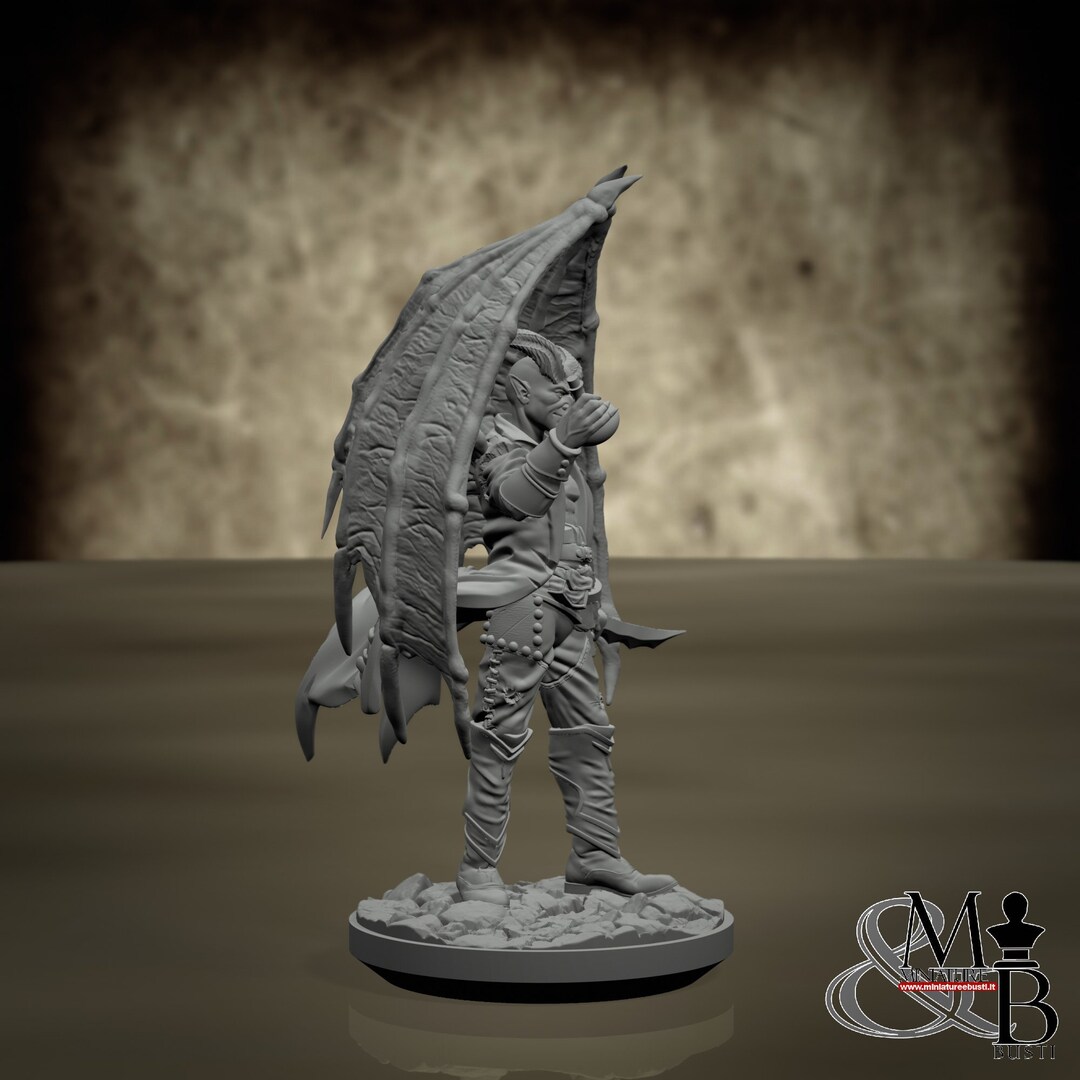 Cambion Mercenaries, Resin Miniature to Assemble and Color, Role ...
