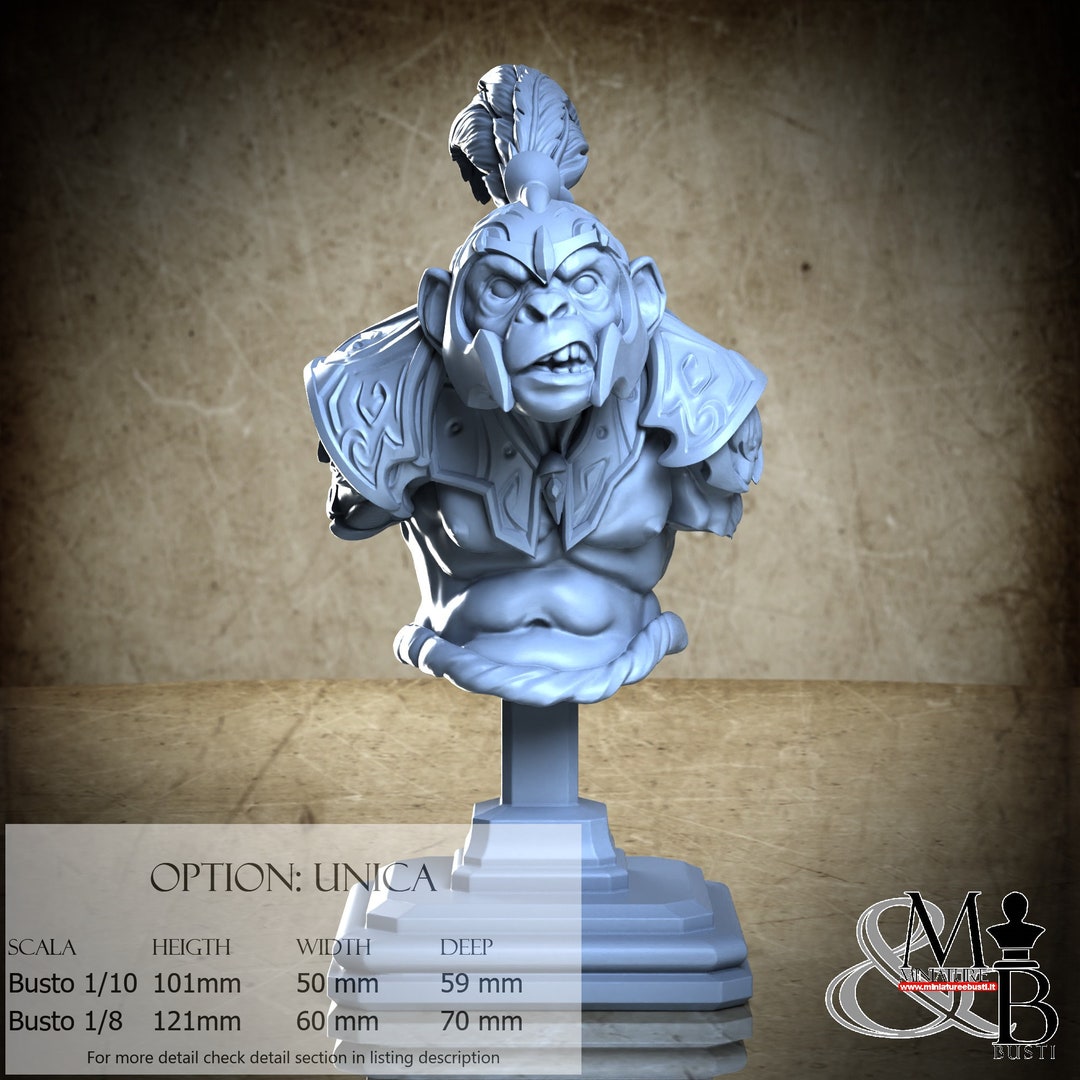 Winged Monkey Bust, Veil of the Emerald Dreams, by Great Grimoire ...