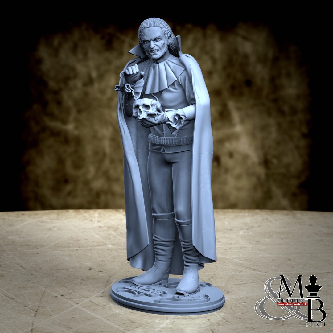 King Diamond fanart, Miniature to Assemble and Color, in Resin - Etsy