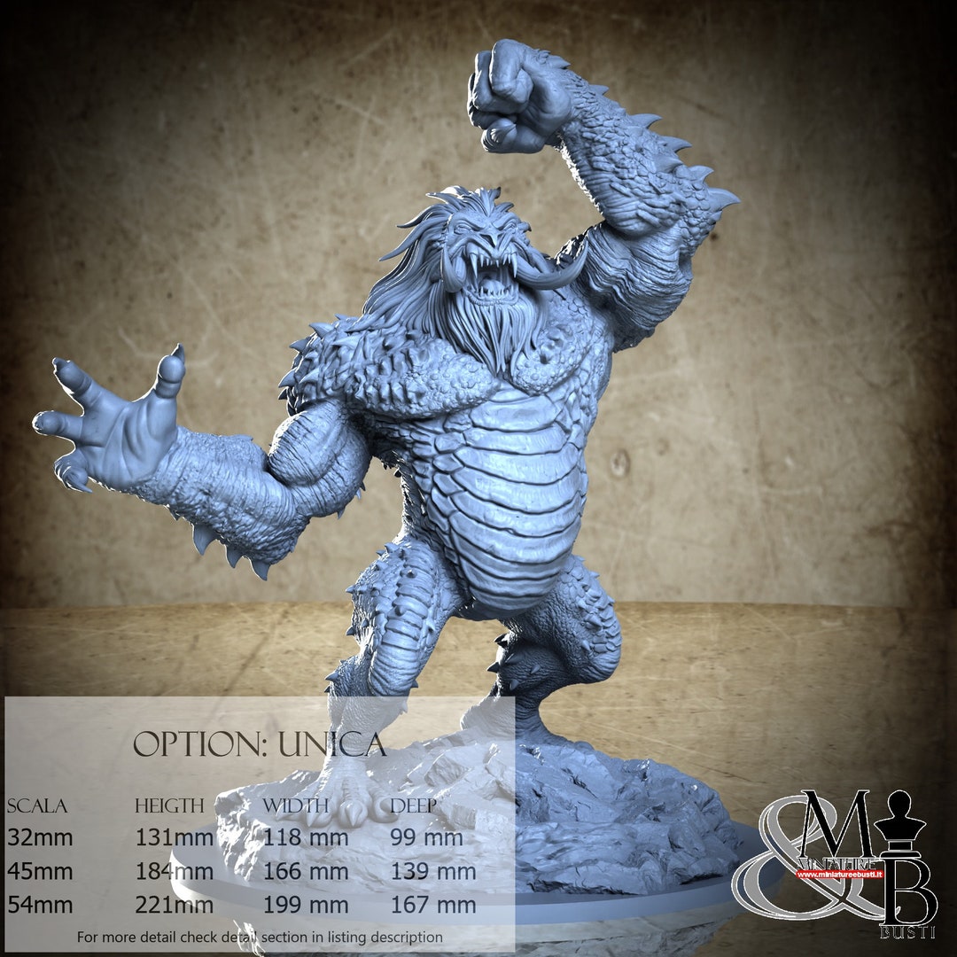 Humbaba, Epic of Gilgamesh, by Clay Cyanide Miniatures, Miniature to Assemble and Paint, Resin ...