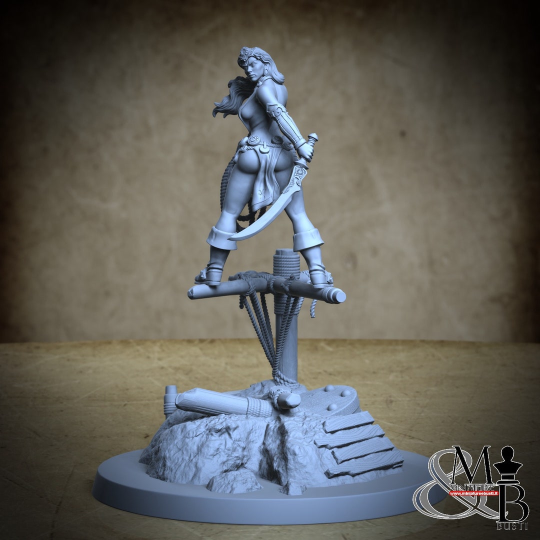 Belit, Miniature to Assemble and Color, in Resin - Etsy