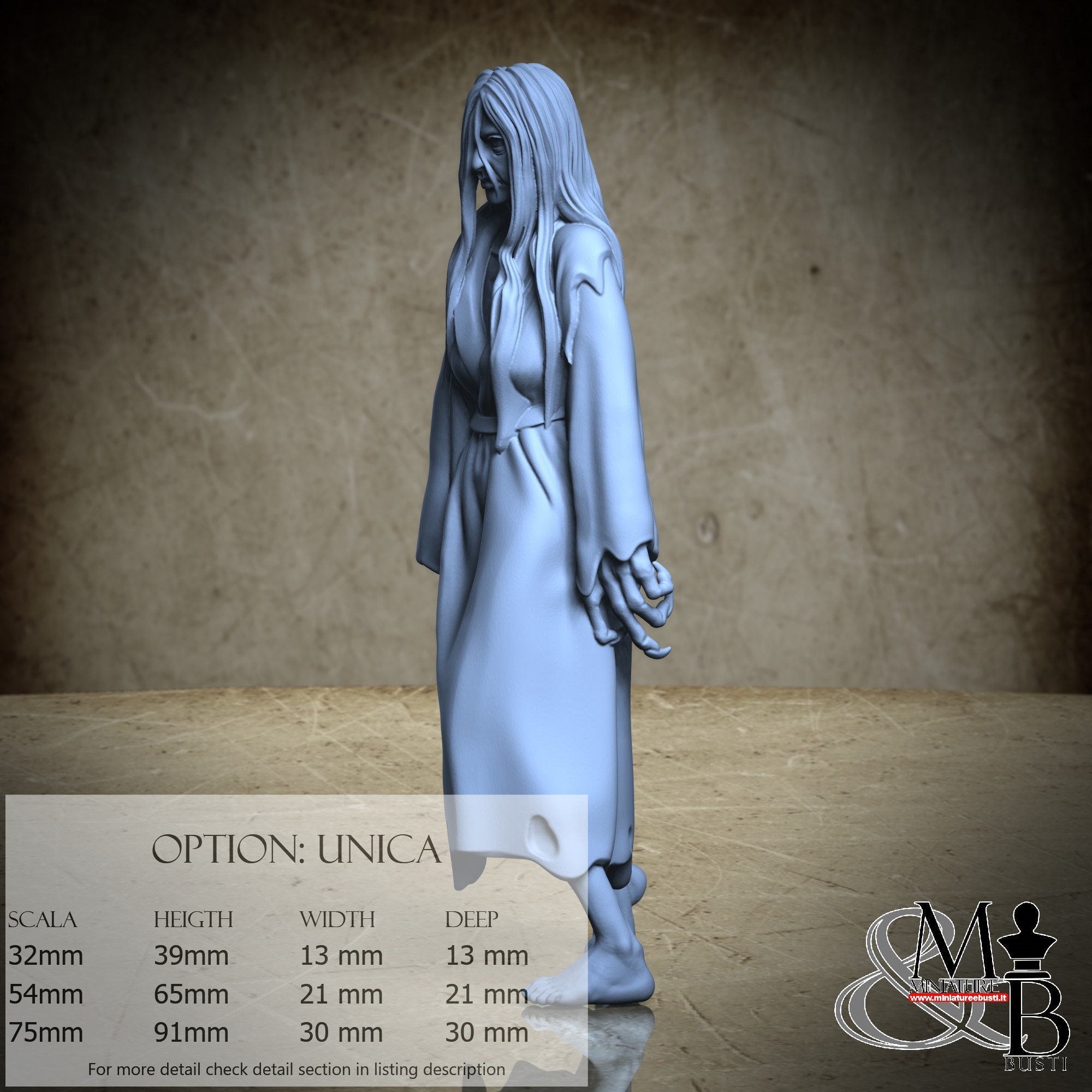 Sadako the Reflection of the Curse Miniature to Assemble and - Etsy