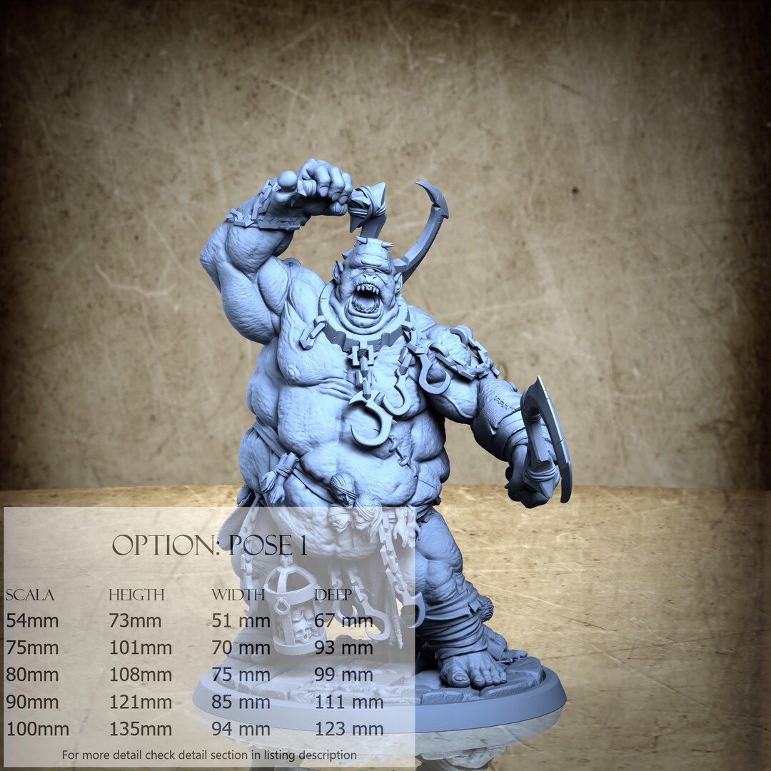 Brontal - 3d-printed Resin Miniature | Giantkin Collection - Torlok ...