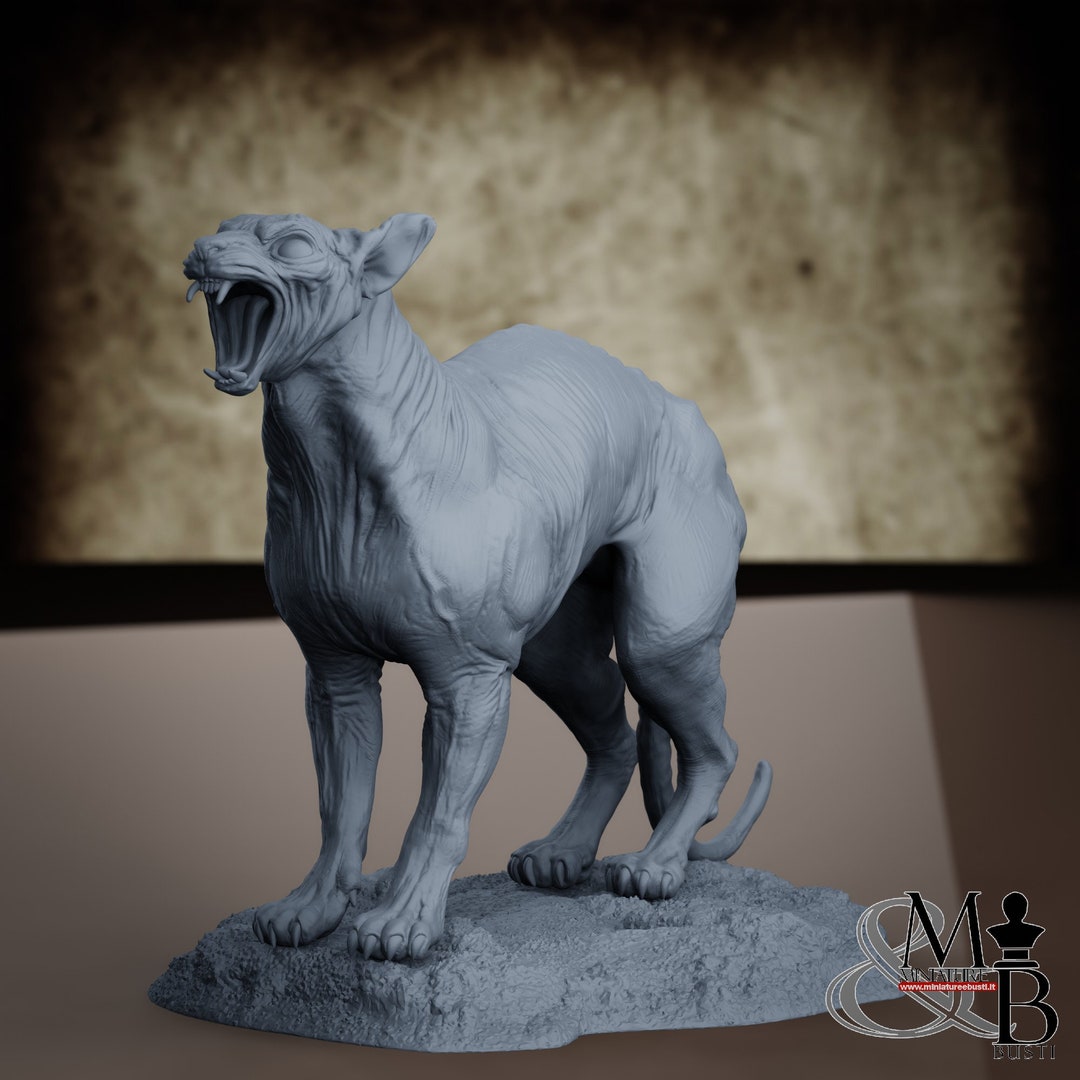 Cat Sphinx, Resin Miniature to Assemble and Color, Role-playing Games ...