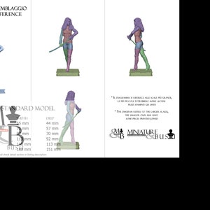 Anna, Maggio 2023, ca_3d_art, miniatura da assemblare e colorare, in ...