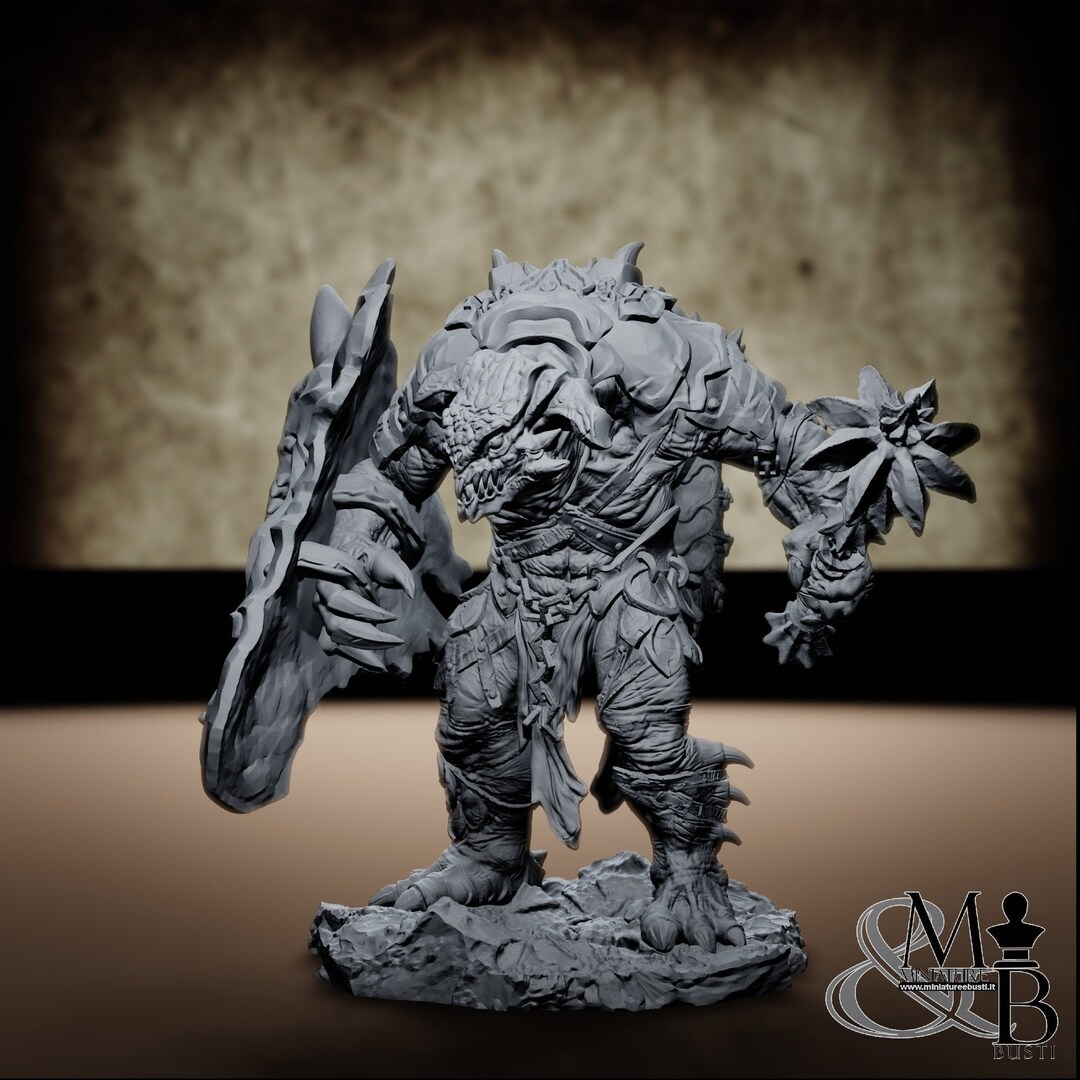 Outworld Vanguard pose 2, Resin Miniature to Mount and Color, Role ...