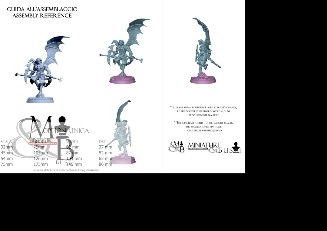 Rui, Death Reapers, by Clay Cyanide Miniatures, Miniature to Assemble ...