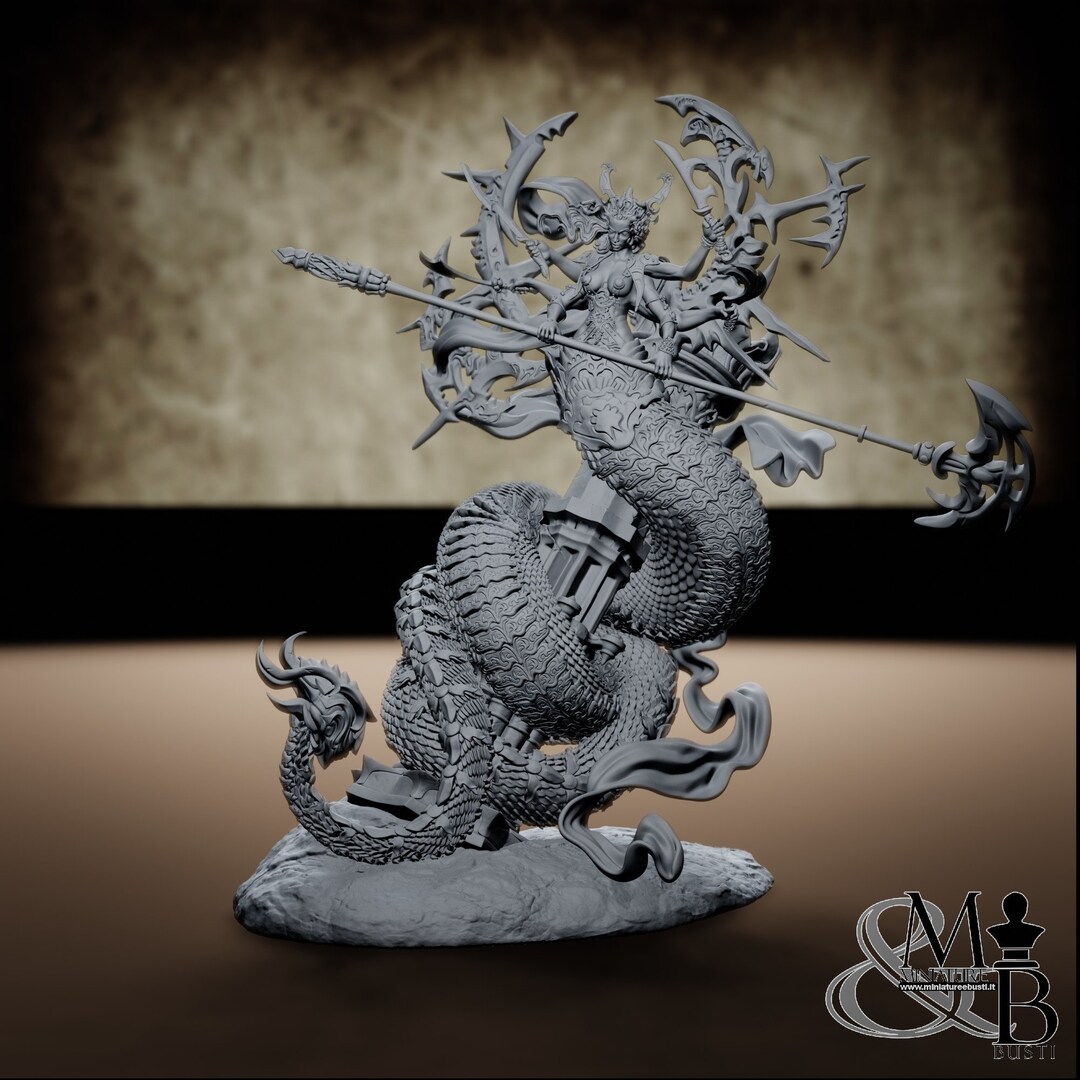 Essetria, Resin Miniature to Be Assembled and Colored, Role-playing ...