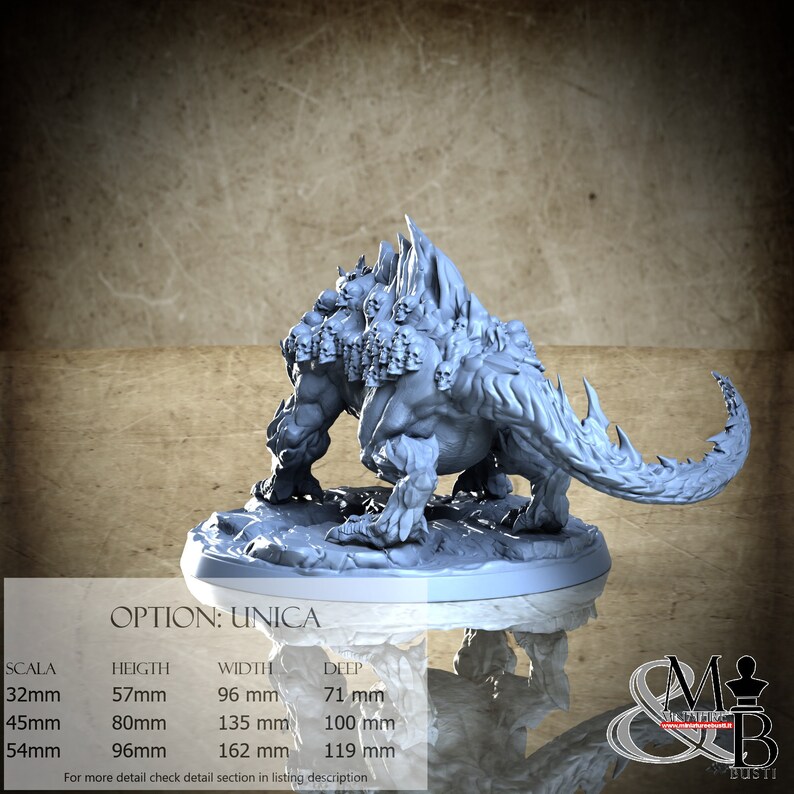 Cerberus, Dante's Inferno, by Clay Cyanide Miniatures, Miniature to ...