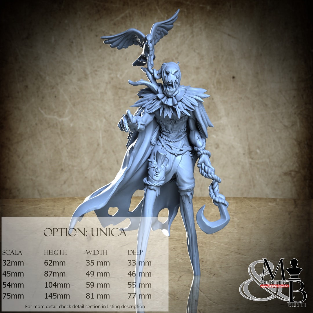 Scarecrow, Veil of the Emerald Dreams, by Great Grimoire, Miniature to ...