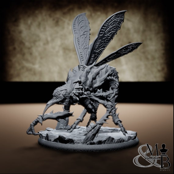 role-playing resin miniature to mount and color DnD Archvillain Games ...