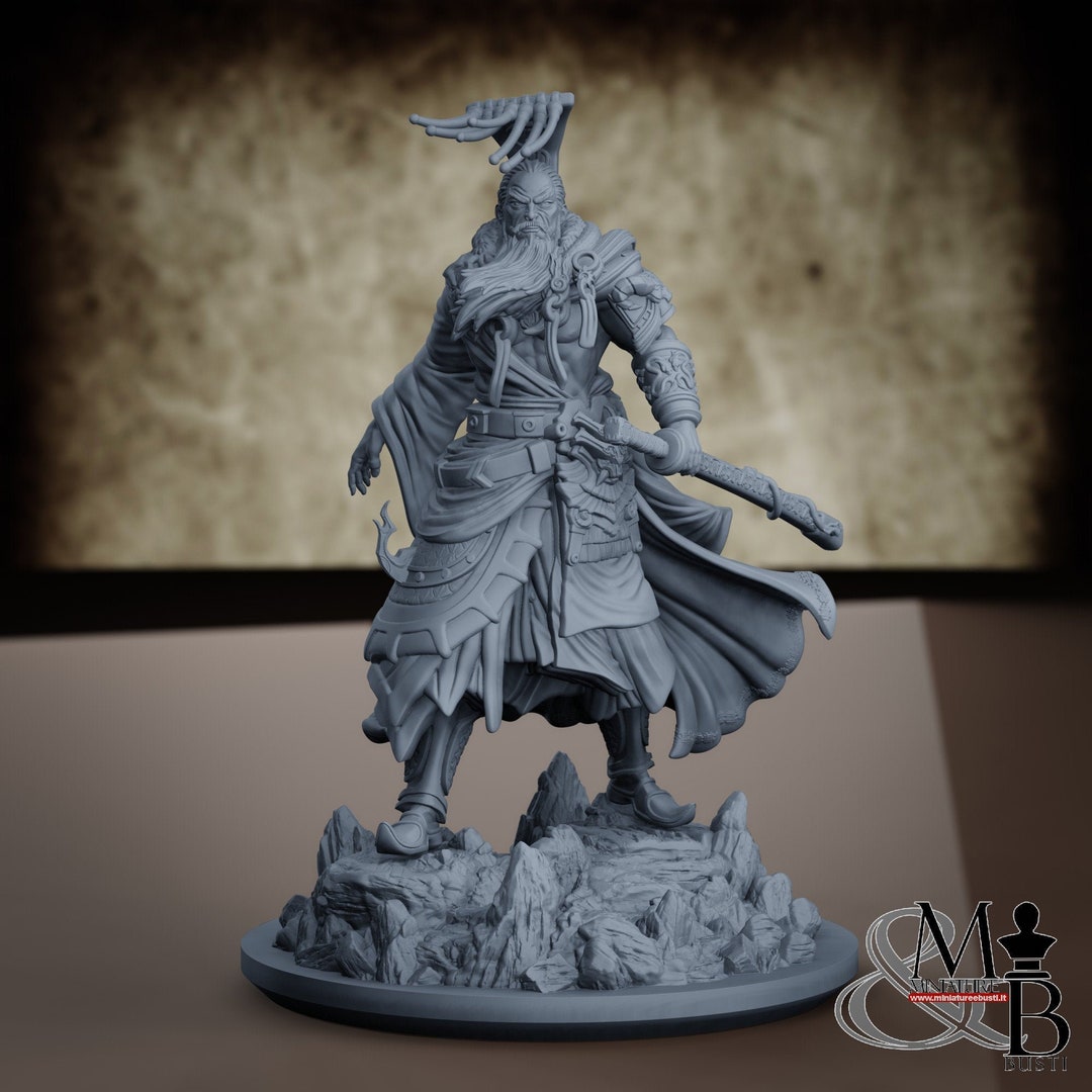 Jade Emperor, Resin Miniature to Assemble and Color, Role-playing Games ...