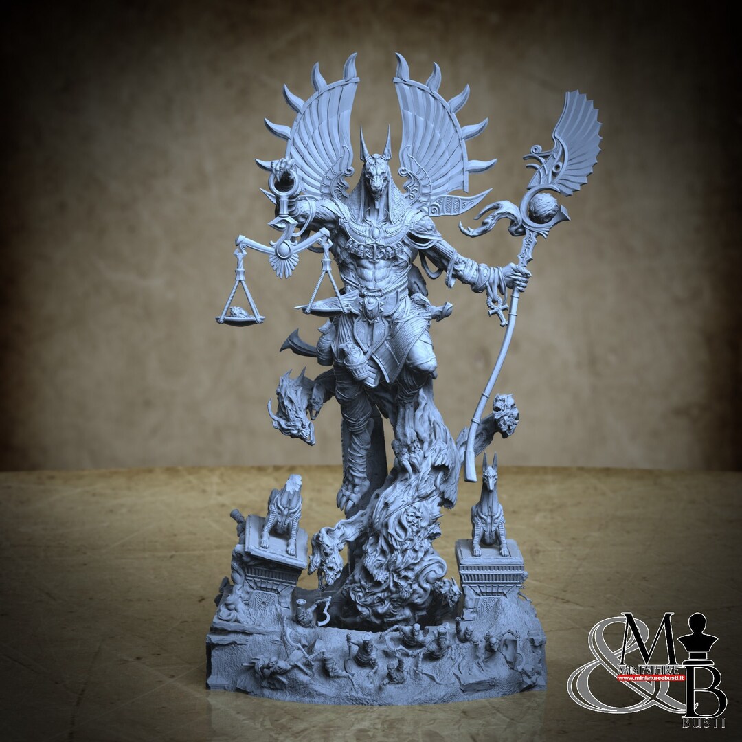 Anubis, Miniature to Assemble and Color, in Resin - Etsy