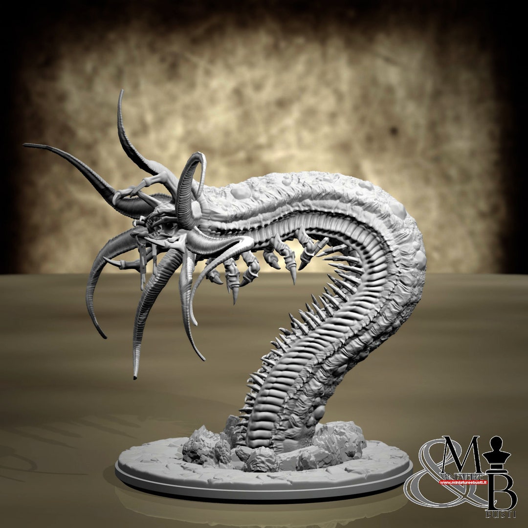 Chthonian, miniatura da assemblare e colorare, in resina - Etsy Italia