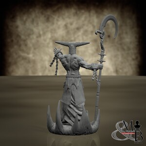 Cronos, Resin Miniature to Mount and Color, Role-playing Games, Dnd ...