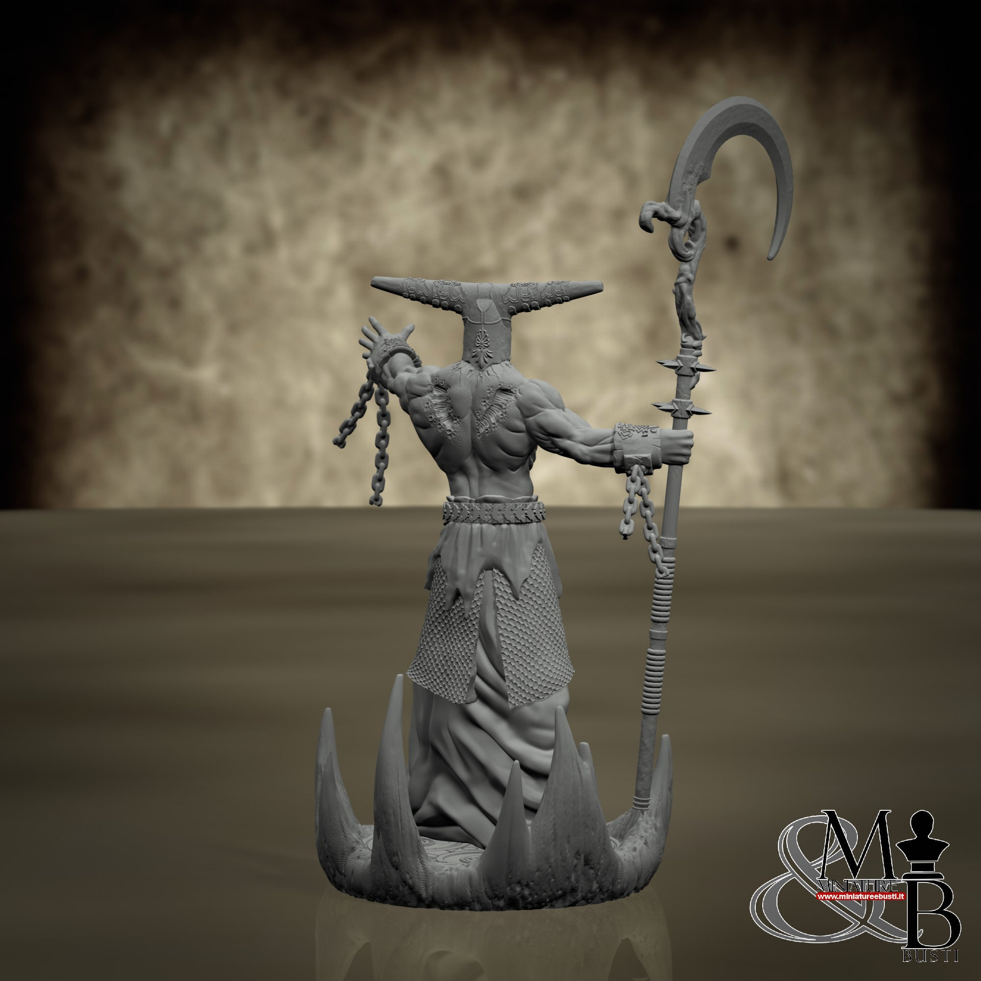 Cronos Resin Miniature to Mount and Color Role-playing - Etsy