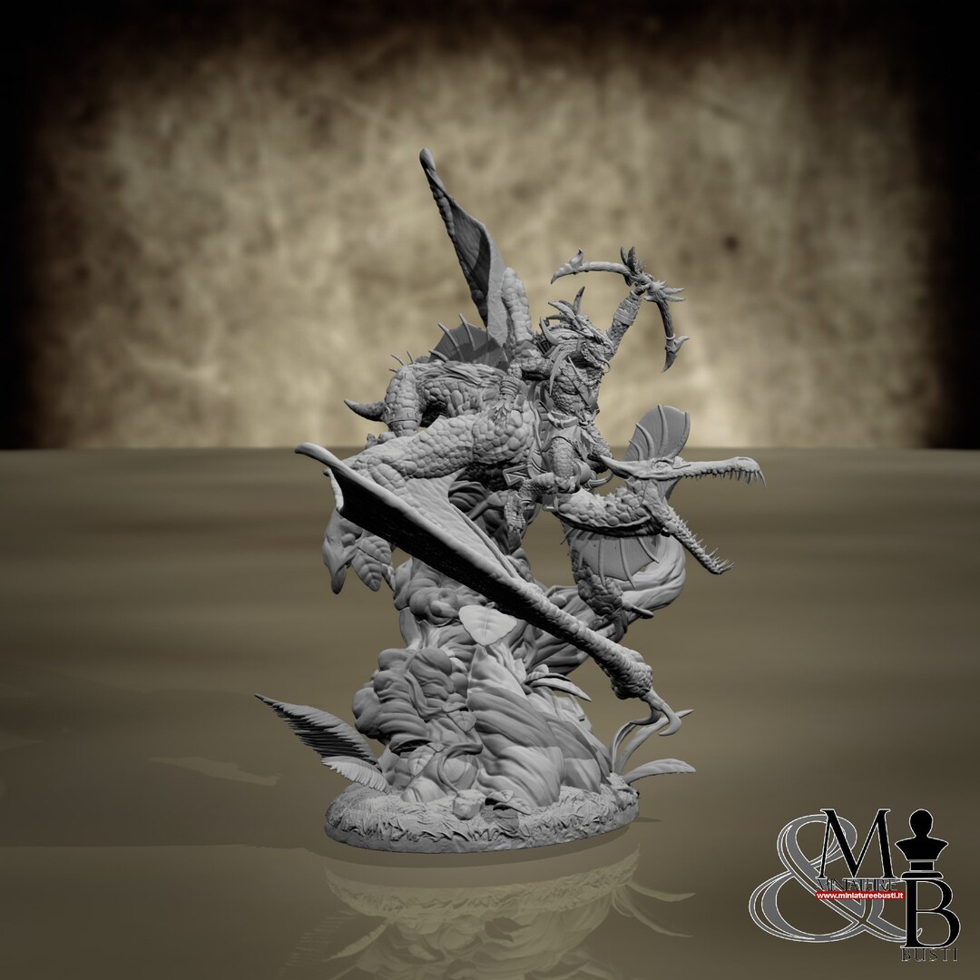 Knights of Quetzal various Poses, Resin Miniature to Mount and Color ...