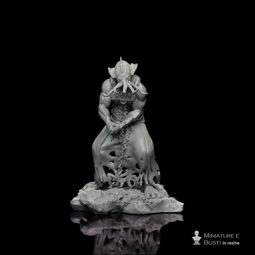 Deepspawn Pose 2 Miniature Resin to Mount and Color, Role-playing Games ...