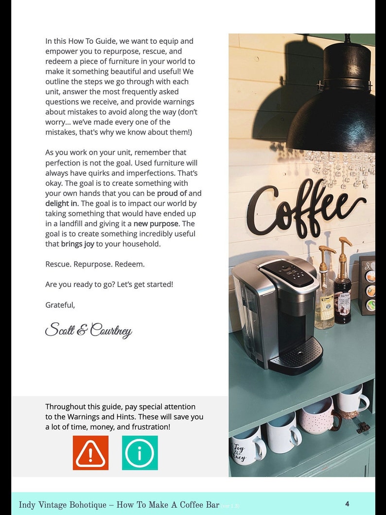 DIY How to Make A Coffee Bar Ebook + Audiobook, Complete Guide to ...