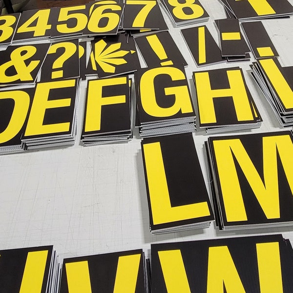 Sign Board Letters - Etsy