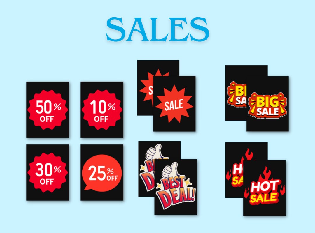 Changeable Portable Sign Letters - Add On: 84 Piece Theme Graphics Set ...