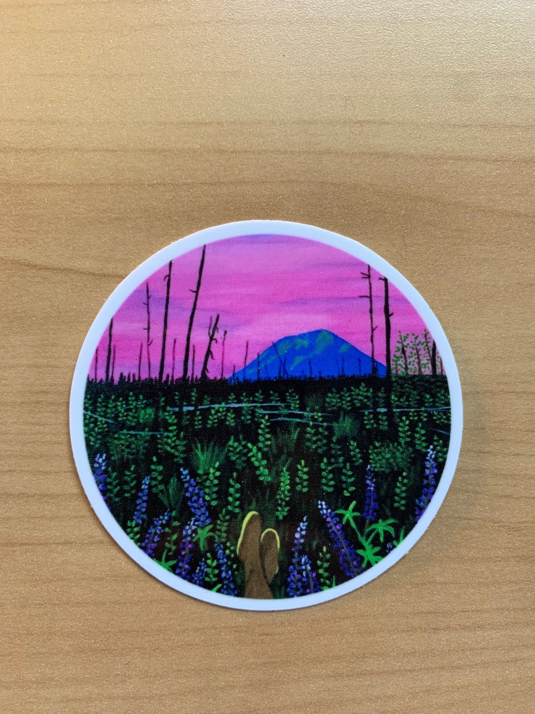 Lupin Boots Alaskan Sticker - Etsy